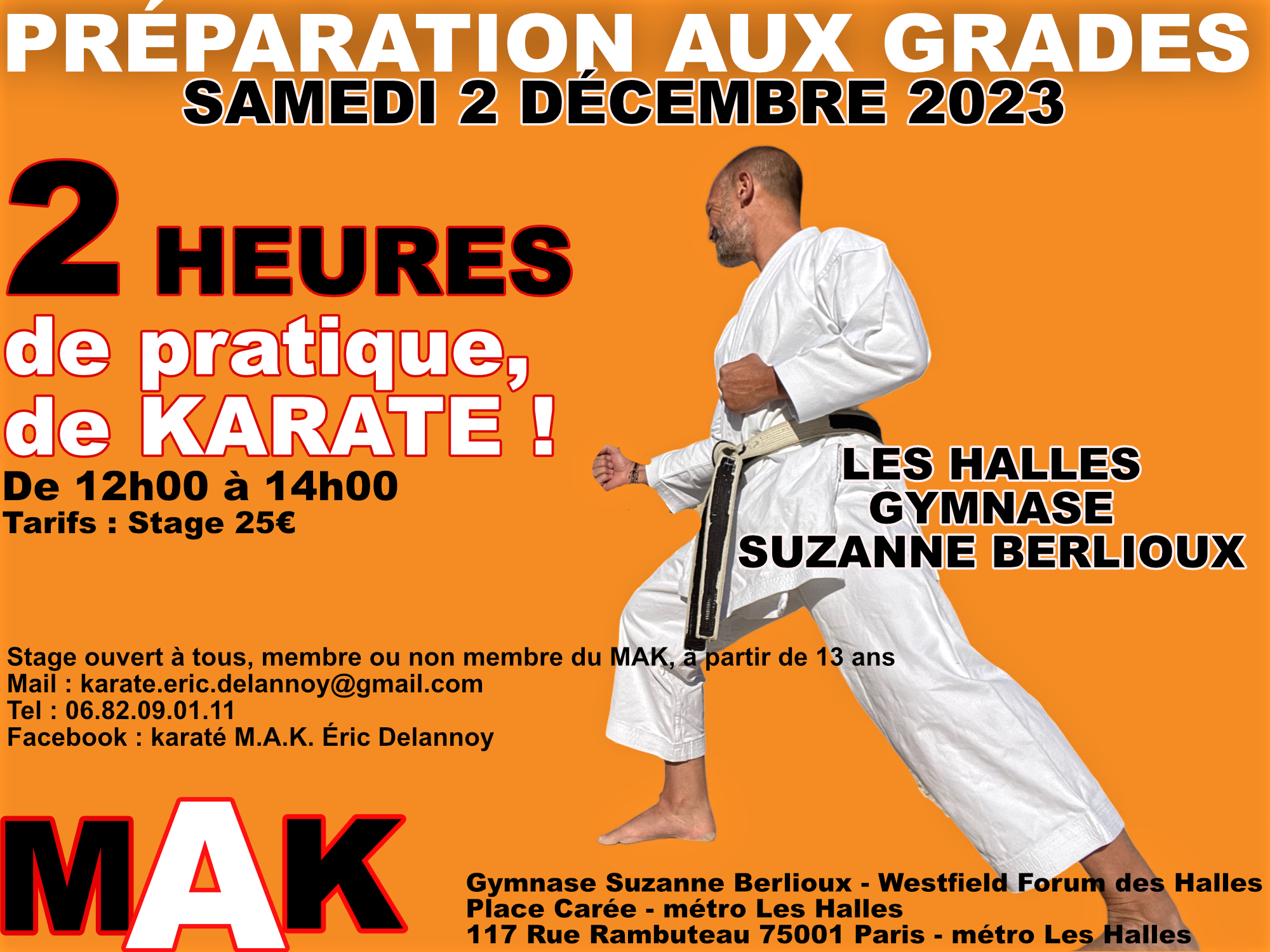 Stages Karaté adultes